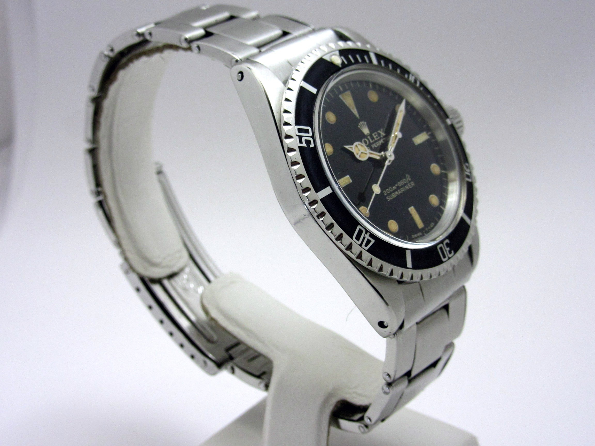 ロレックス ROLEX ”ミラーダイヤル” Ref-5513 サブマリーナ Sir-112※※※※※(1965年製) フルオリジナル オール ...