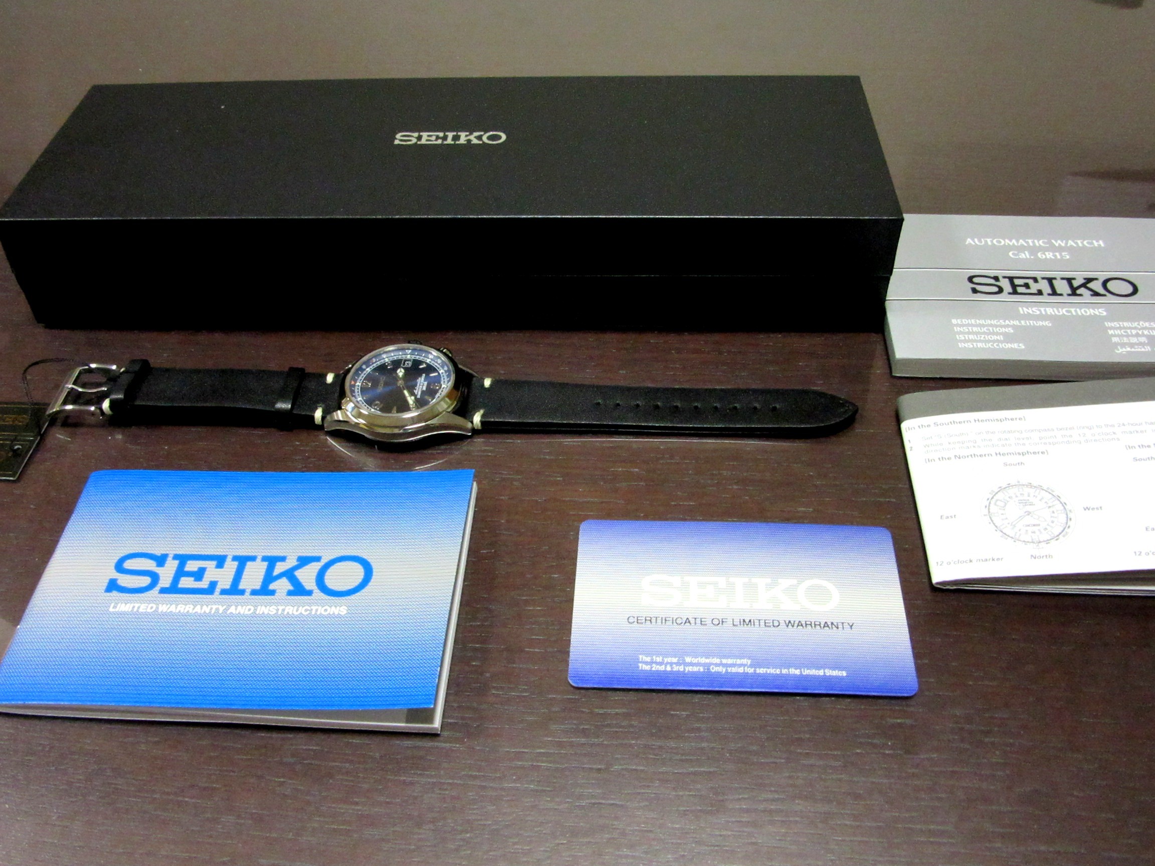 セイコー SEIKO 新品未使用品(2019/09購入)” アルピニスト セイコー SEIKO 新品未使用品(2019/09購入)” アルピニスト