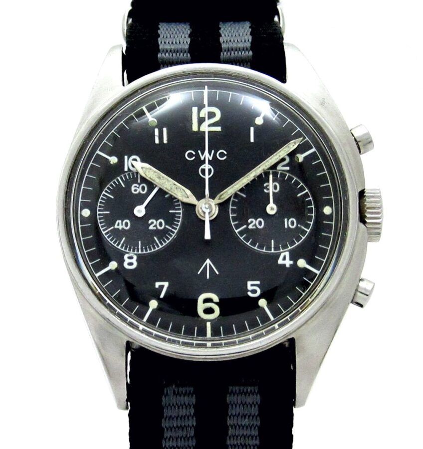 カボット・ウォッチ・カンパニー CWC 70s ”イギリス空軍 ミリタリー ブロードアロー” 6BB/9243306 手巻機械式ムーブCal ...